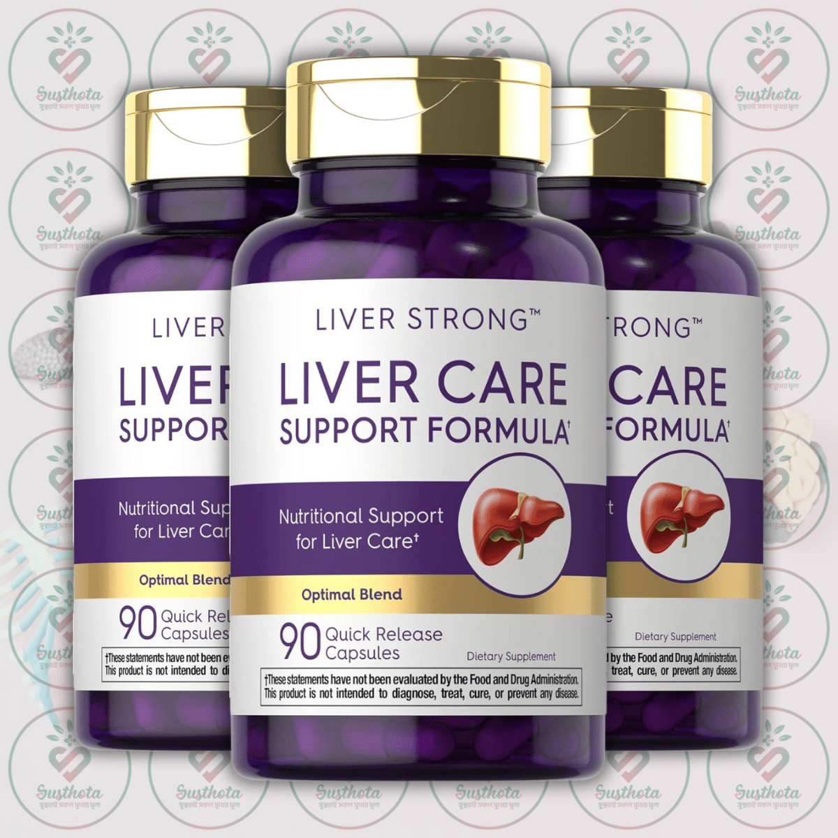 Piping Rock Liver Health Formula - 120 Quick Release Softgels In Bangladesh