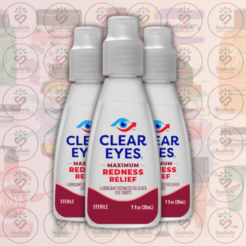 Clear Eyes Maximum Redness Relief Eye Drops - 15 ML In Bangladesh